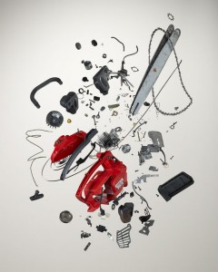 The Disassembly Of Everyday Objects To Show Their Composition (Photo ...
