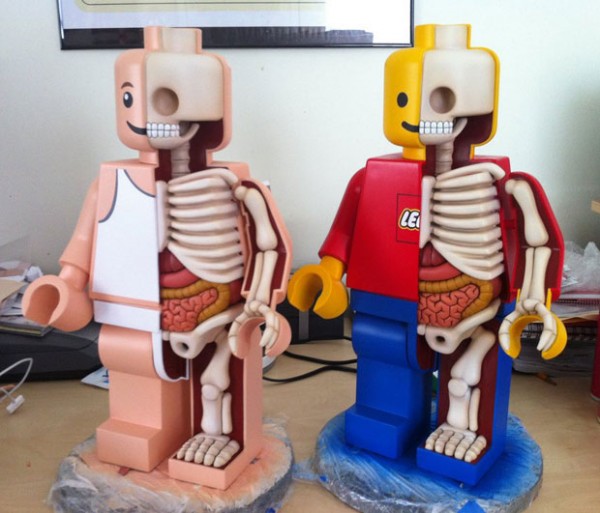 An Artist Makes Dissected Anatomy Models Of Modern Pop Culture Characters