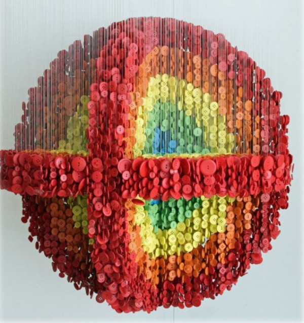 Artworks Created Using Buttons 4 | TechnoCrazed