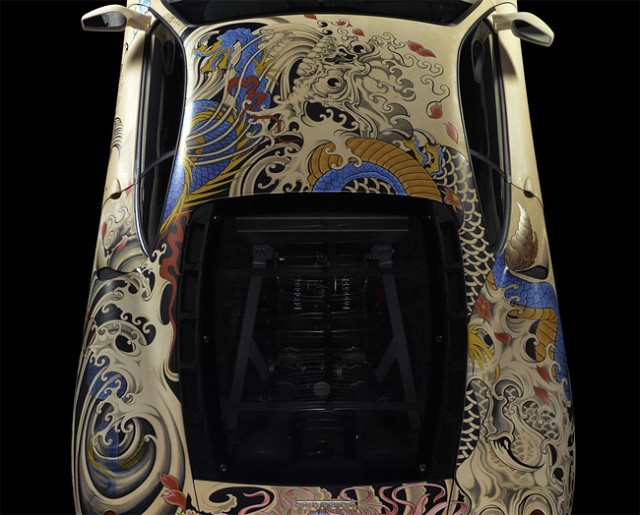 Shining-Colours-Of-Beautiful-Tattooed-Ferrari-16 | TechnoCrazed