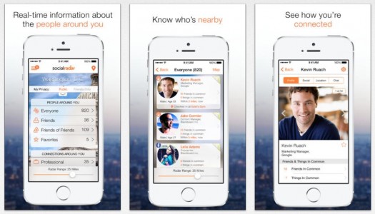 SocialRadar will Find Your Loved Ones Around You