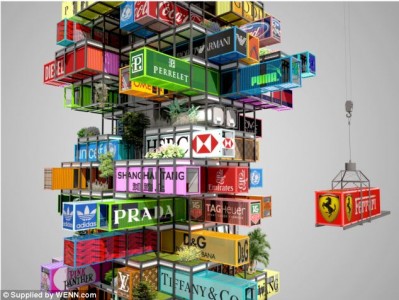 Could This Jenga Game Like Building Be Next Generation Advertisement