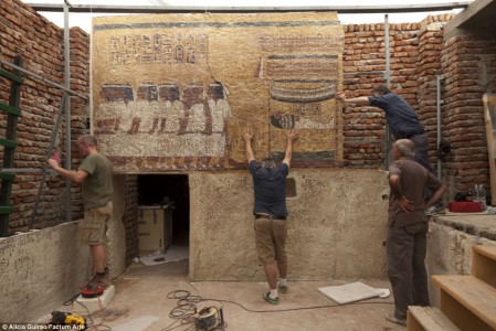 An Exact Replica Of Pharaoh Tutankhamun Tomb Created Using 3D Scanner ...