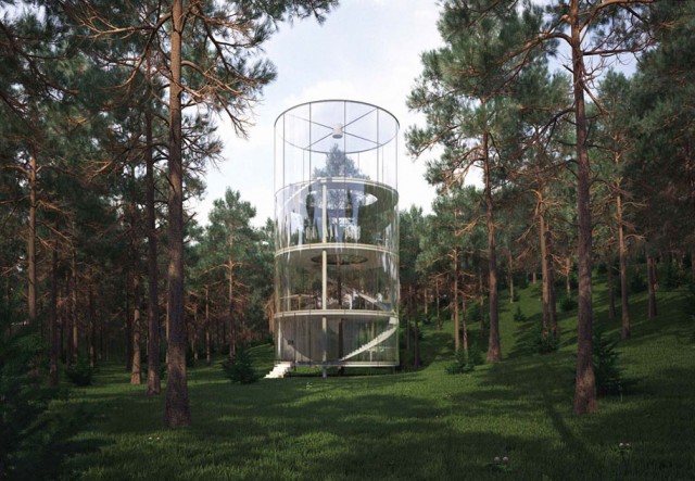12 Green Tree Houses Built Around The Trees Without Cutting Them