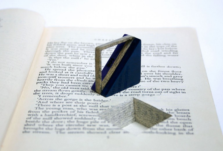 Jeremy Gives New Life To Old Book Pages Turning Them Into Delicate Jewelry