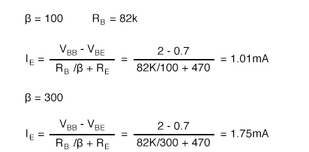 4.10 Transistor Biasing Calculations