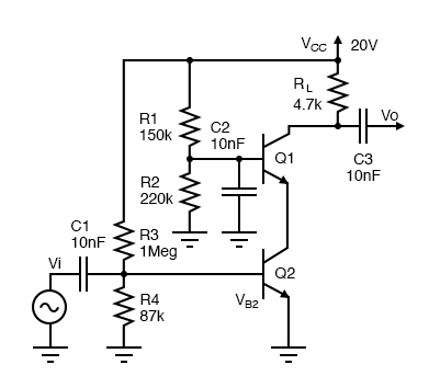class-a-cascode-small-signal-high-gain-amplifier | TechnoCrazed