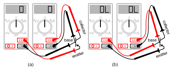 4.3 Meter Check of a Transistor (BJT)
