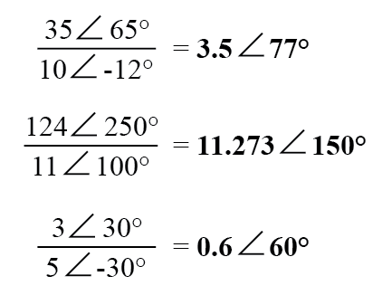 2.6 Complex Number Arithmetic